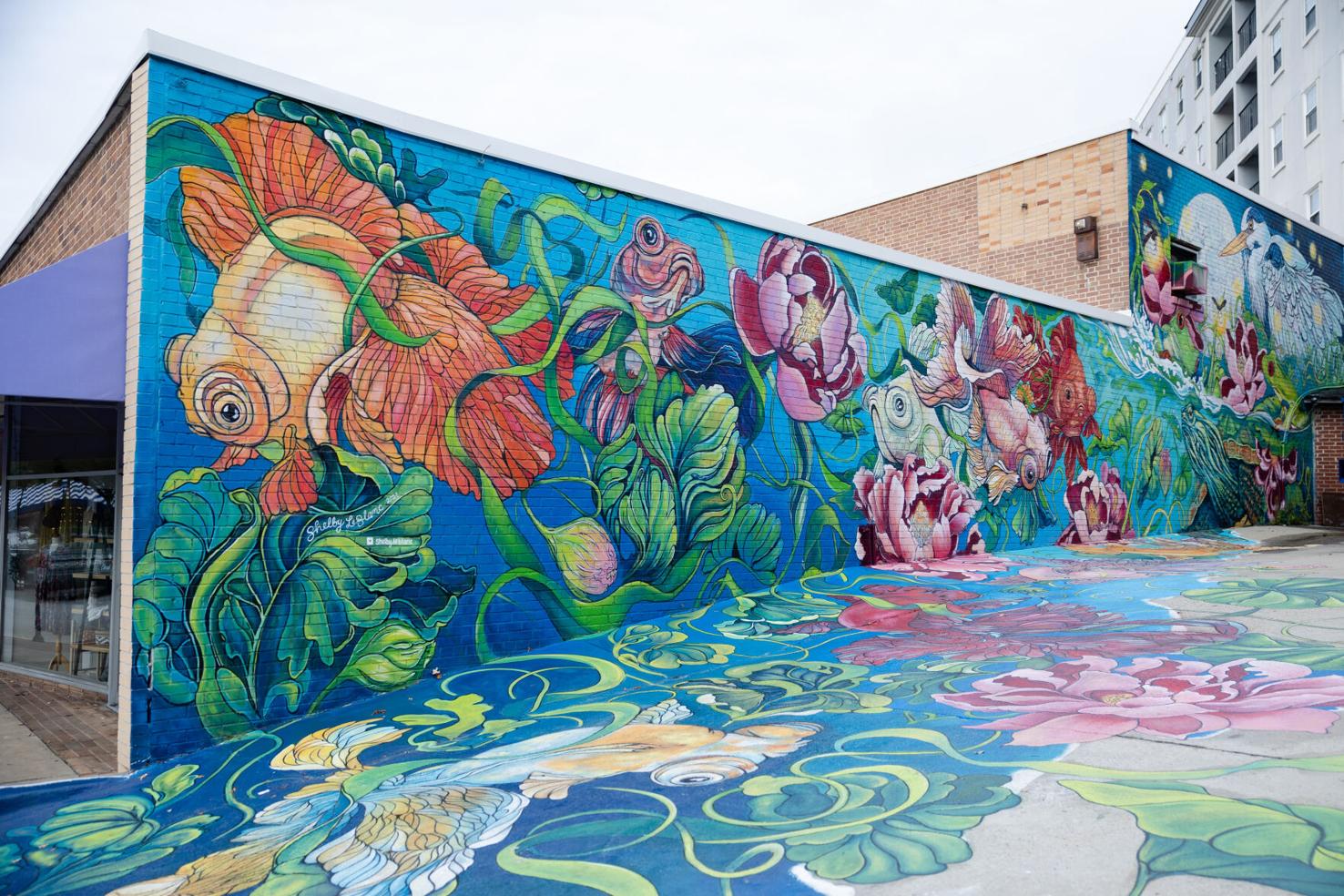 Vibrant new mural symbolizes Five Points resilience, growth