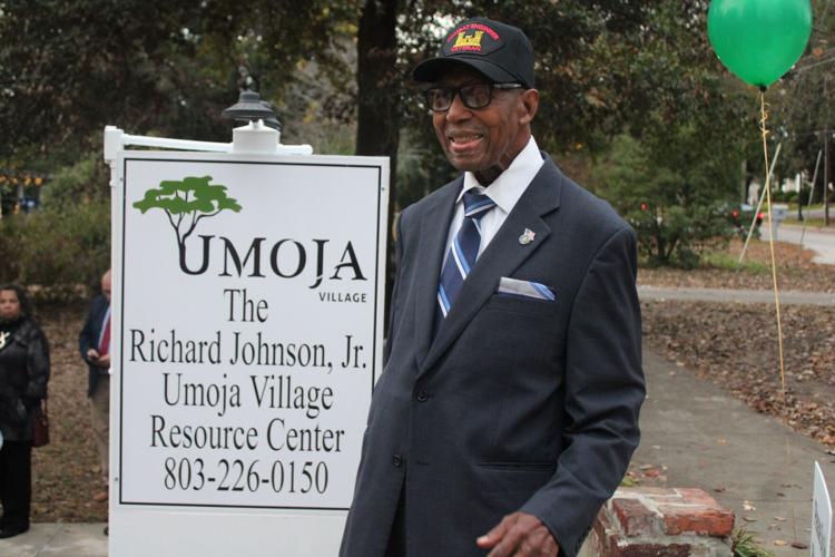'Quite an honor': Umoja Village unveils sign honoring Richard Johnson Jr.