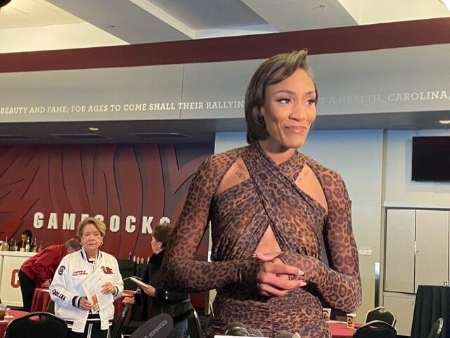 Former Gamecock A’ja Wilson inducted into USC Hall of Fame