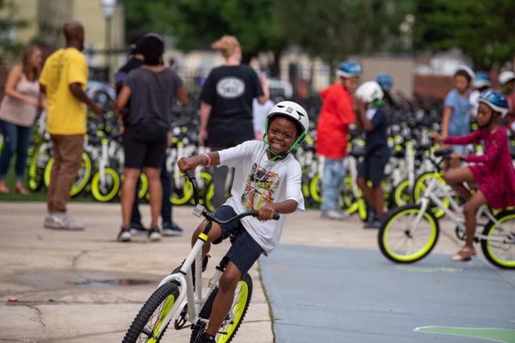 Going Places spreads joy in the form of bikes