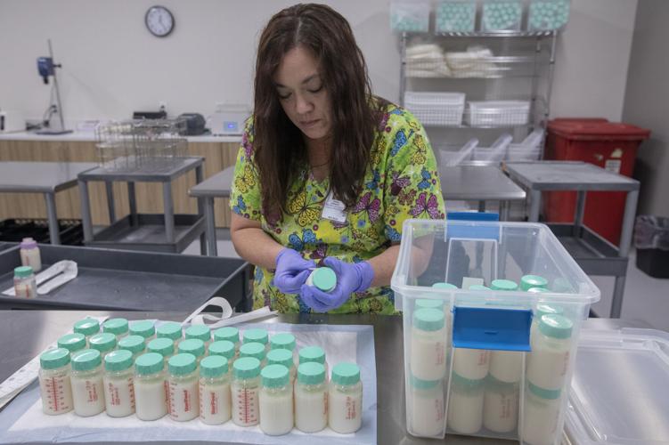 Milk bank offers donated breast milk amid baby formula shortage