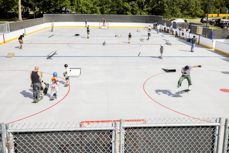 North Charleston's first skate park located in Park Circle