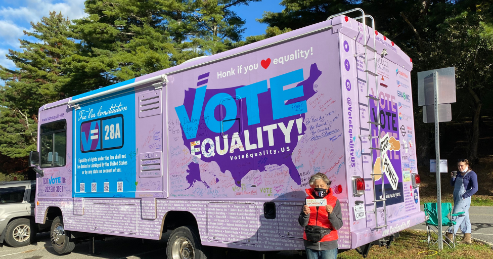 Gender equality bus tour stopping in Aiken on Friday