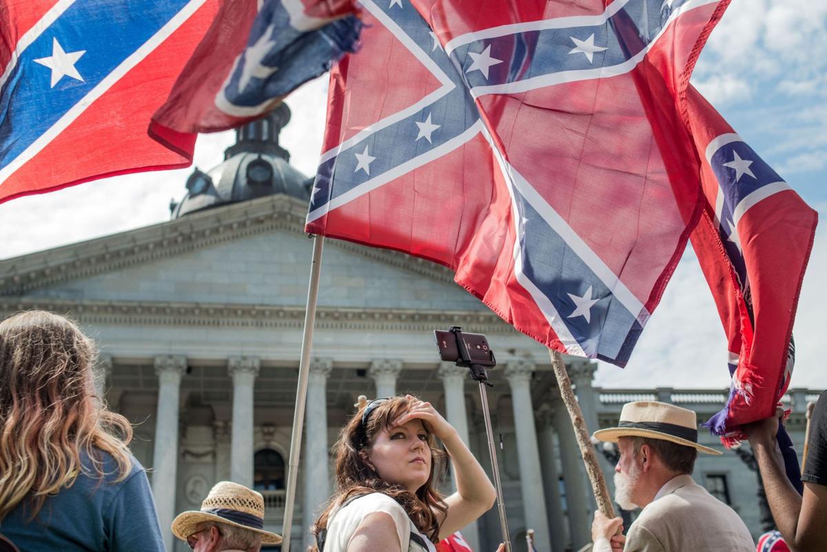 S.C. Secessionist Party holds Confederate flag rally | Palmetto ...