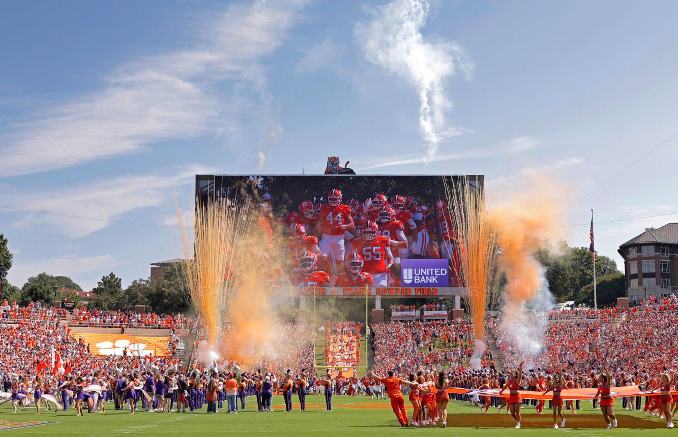 How much alcohol did Clemson sell at football games in 2025?