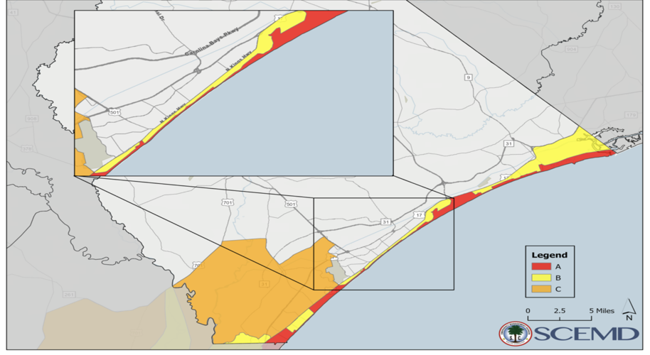 South Carolina updates hurricane evacuation maps for 2024