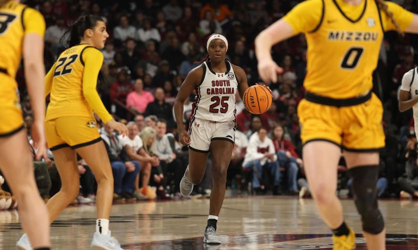 Gamecocks' Raven Johnson prepares for last flight
