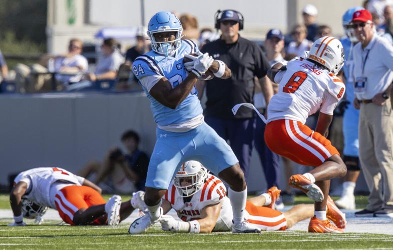 The Citadel football team has finally found its deep threat