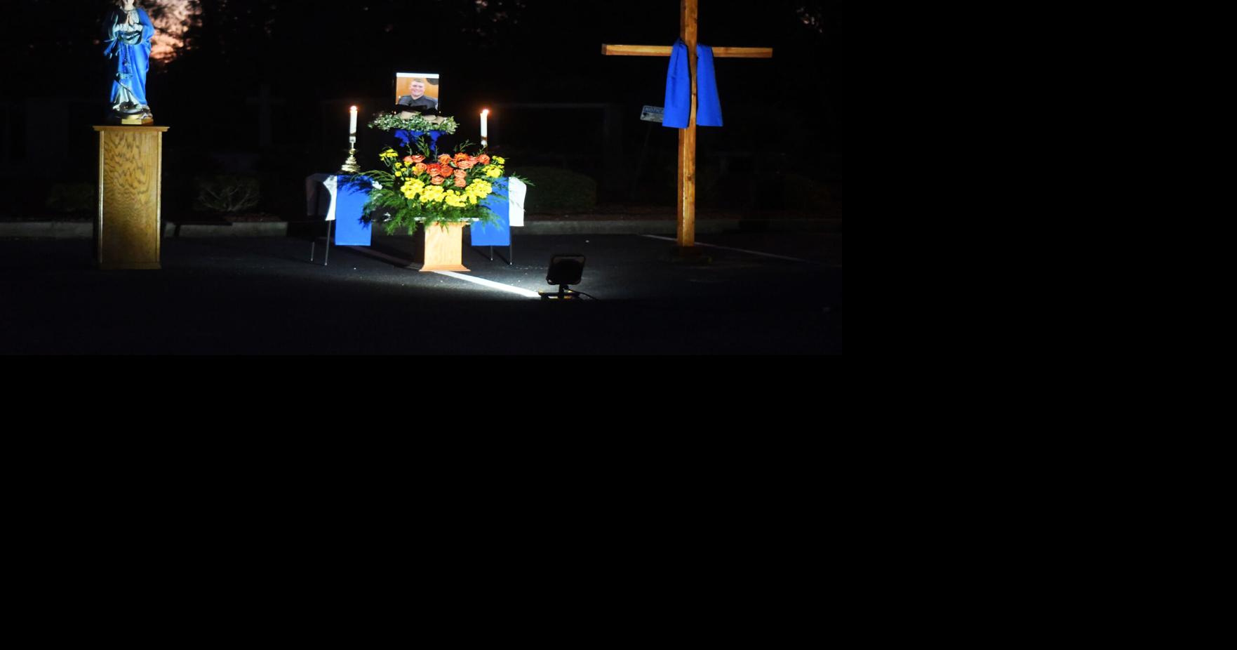 Remembering Jacob Hancher: A candlelight vigil for a fallen officer