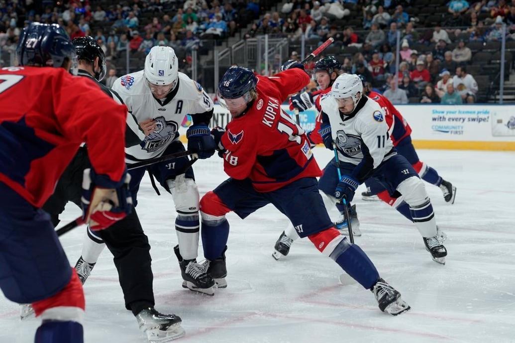South Carolina Stingrays fall to Jacksonville Icemen on road