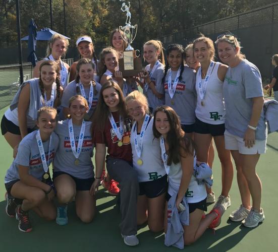 Bishop England girls claim seventh straight state tennis championship