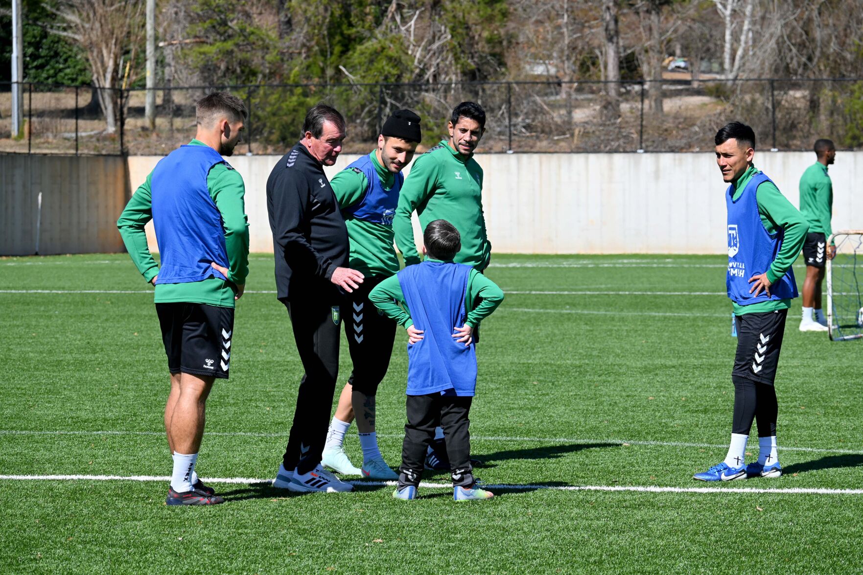 7 year old joins Greenville Triumph for March 29 soccer game