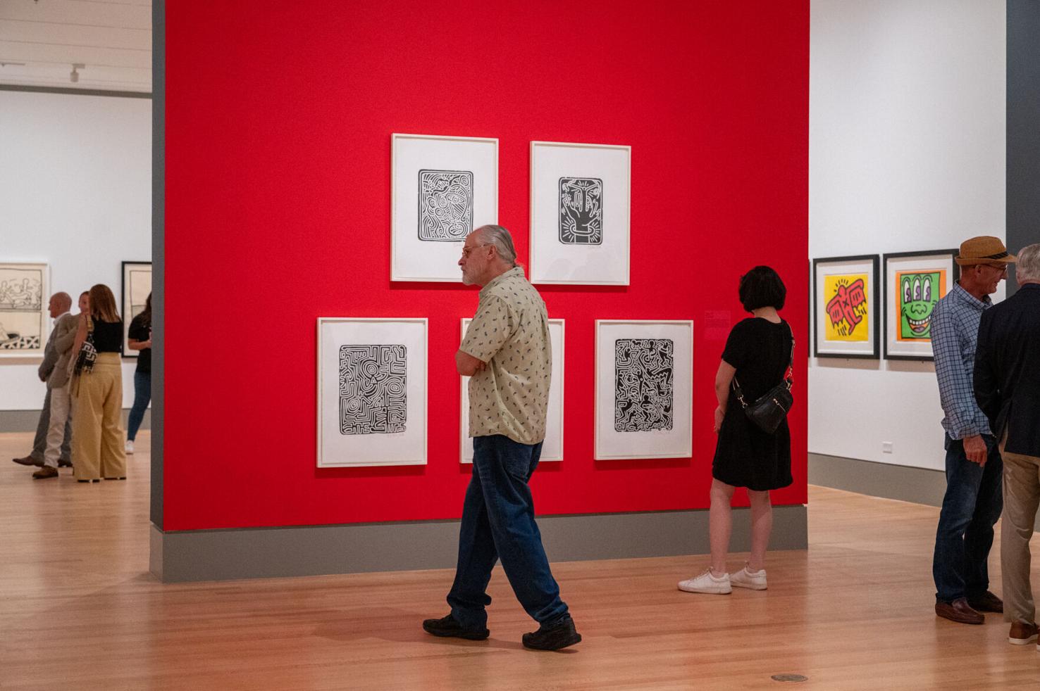 Inside the Keith Haring exhibit at the Columbia art museum