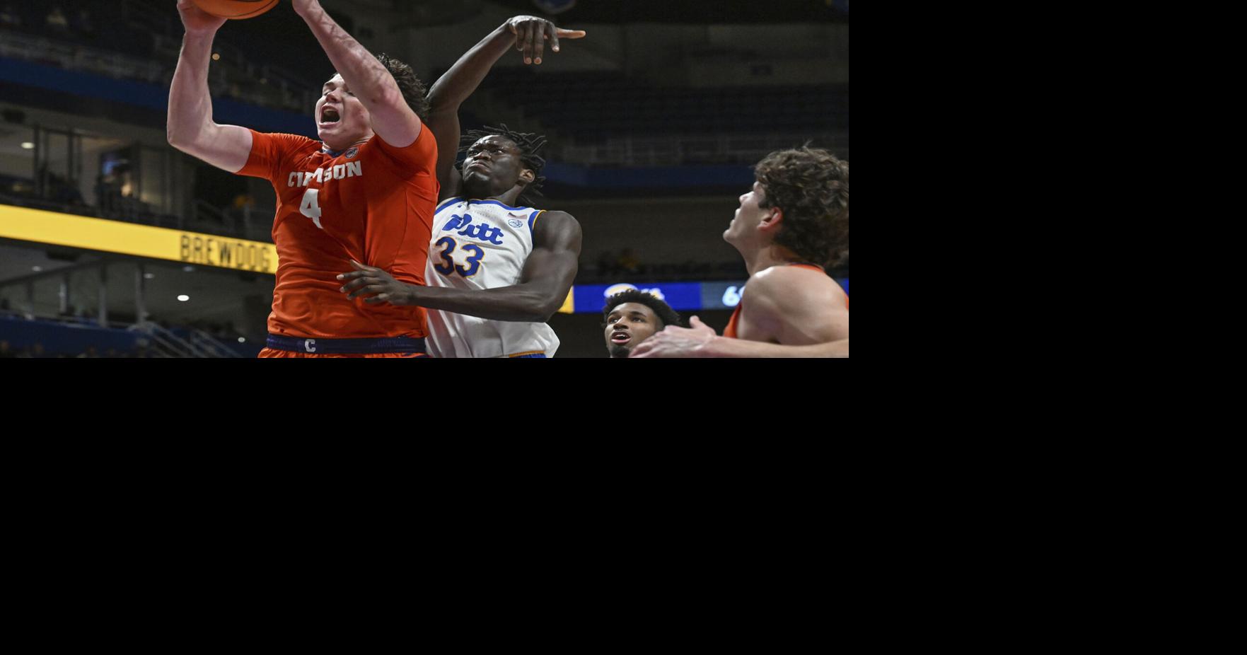 Clemson forward Ian Schieffelin racks up rebounds