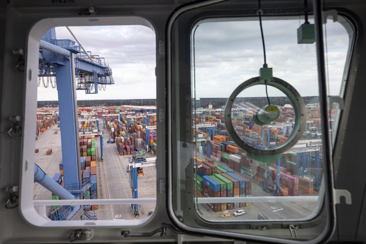 Iris, SC Ports' biggest ship, proves it's not bad being last