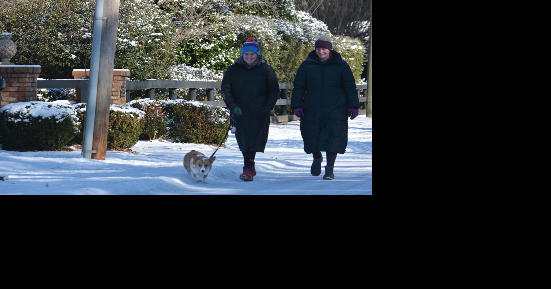 'Nice covering': Aiken area gets two-plus inches of snow