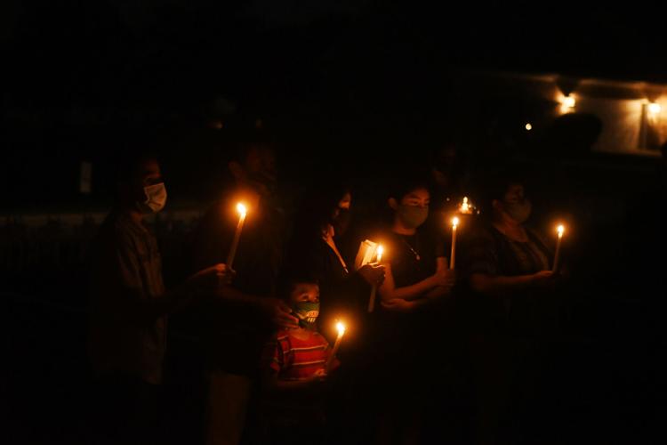 Remembering Jacob Hancher: A candlelight vigil for a fallen officer