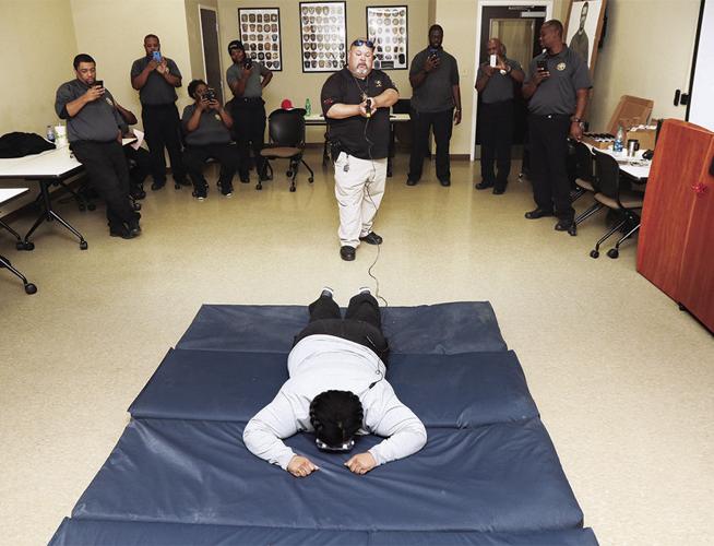 Taser certification is very much a hands on thing