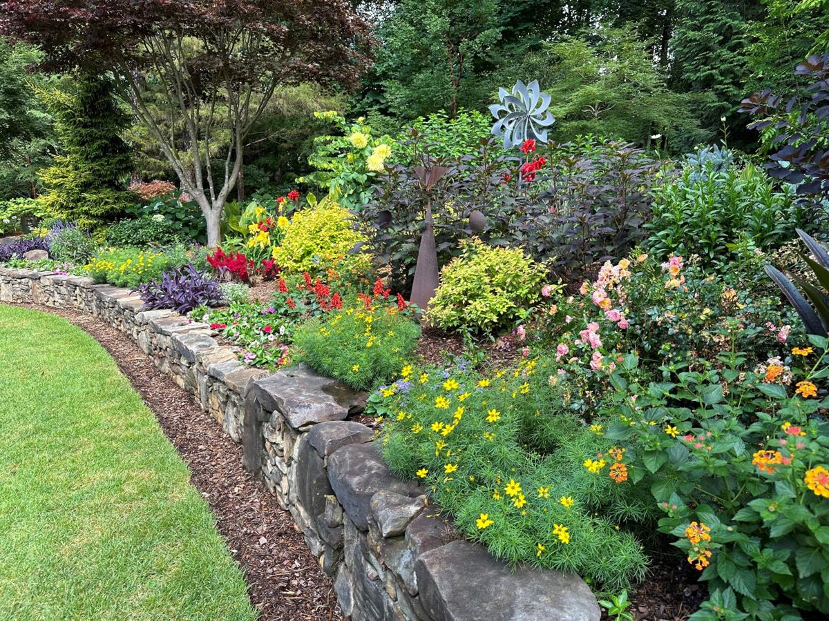 Use the elements of design to create a cohesive garden space