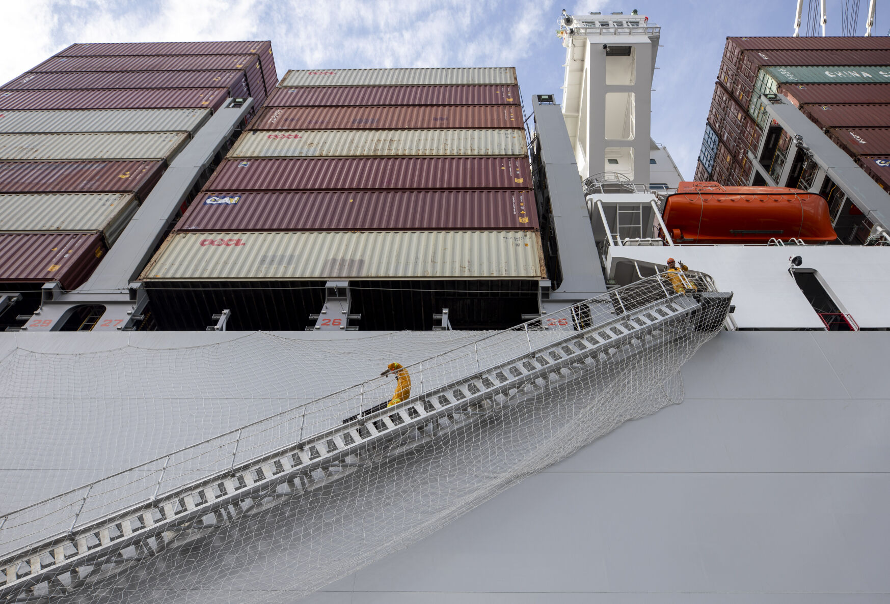 Iris, SC Ports' biggest ship, proves it's not bad being last