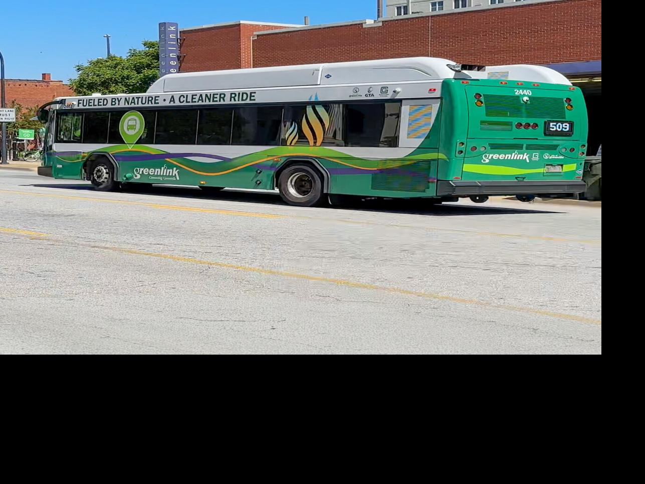 Greenlink running new bus route between downtown and GSP