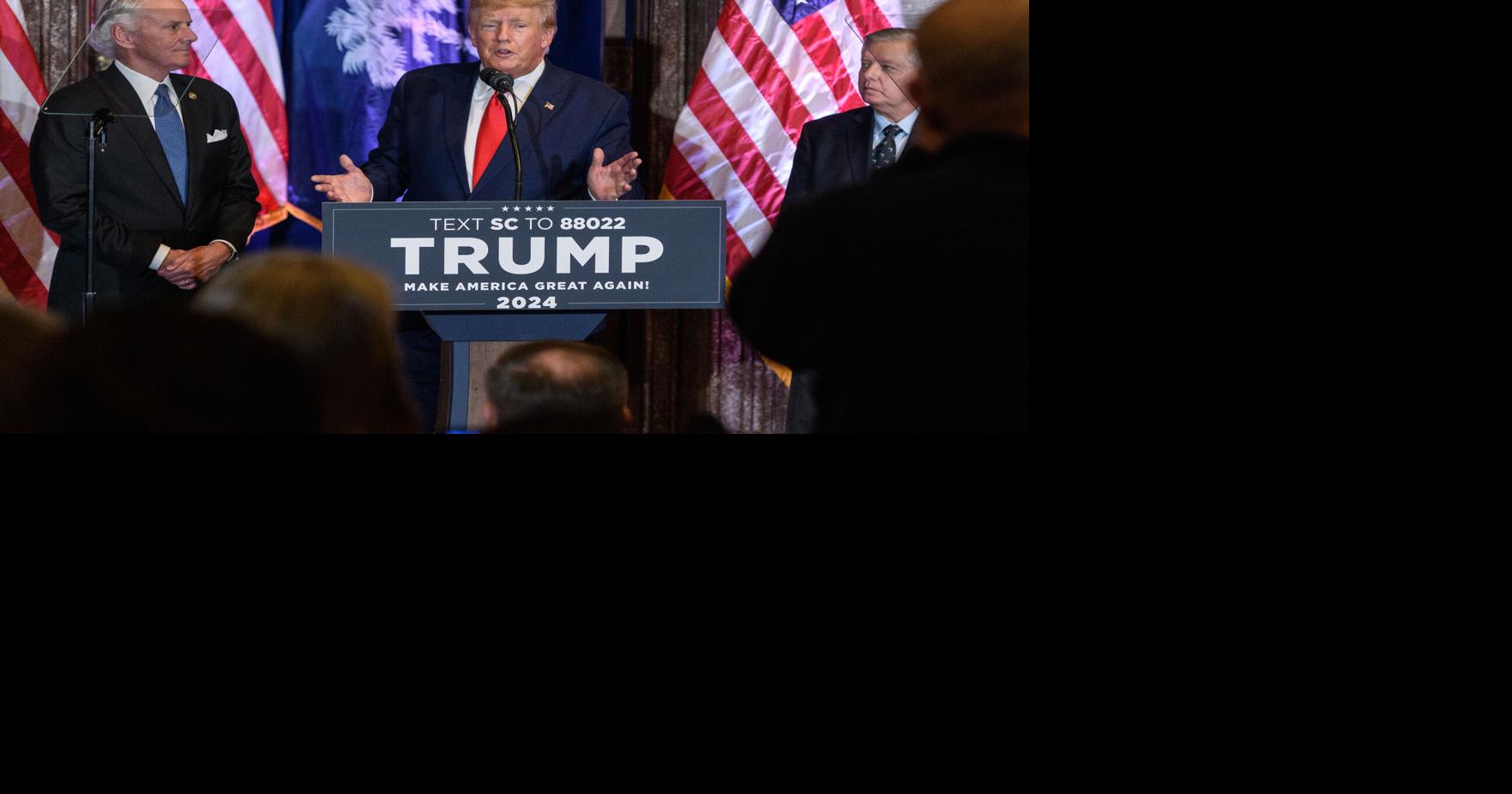 In kickoff for crucial SC primary, Trump says he's man to beat