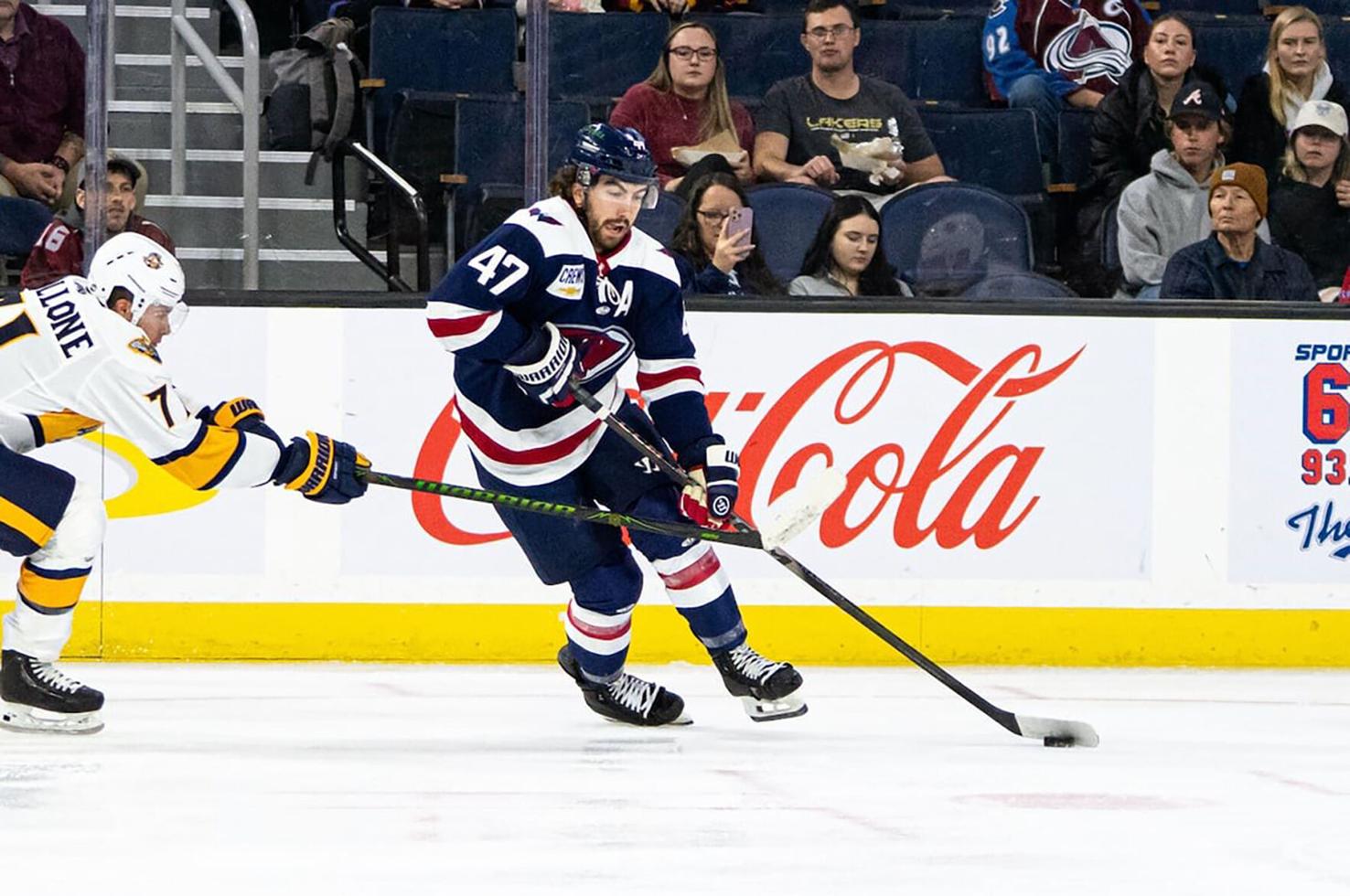 South Carolina Stingrays fall to Atlanta Gladiators on road