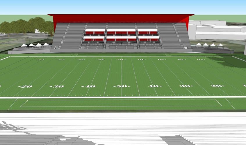 Citadel plan for Johnson Hagood Stadium calls for 3,800 seats, office ...