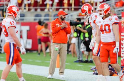 Clemson assistant Kyle Richardson a 'pig in mud' in Tigers' new scheme