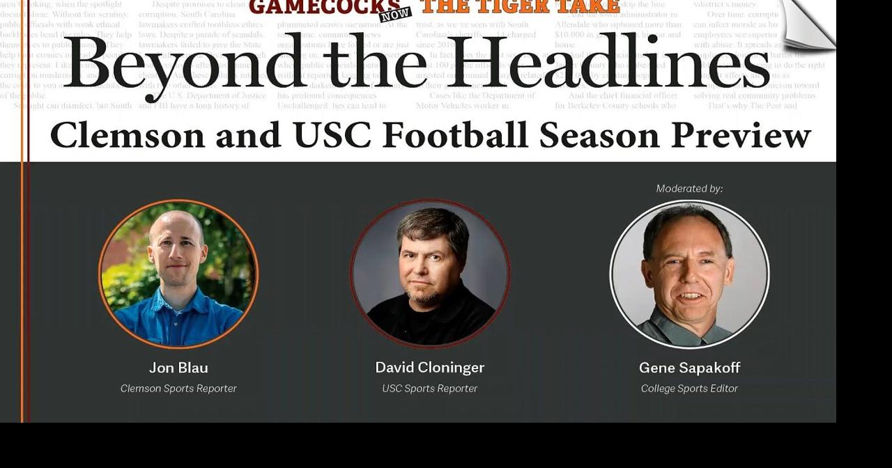 Clemson football season preview with Gene Sapakoff, David Cloninger and ...