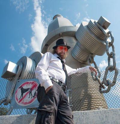 Busted Plug, Columbia's 40-foot fire hydrant sculpture, being moved and ...