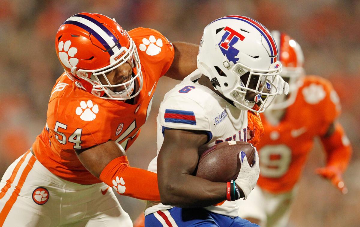 Clemson's Jeremiah Trotter Jr. a chip off the 'Axe Man' block | Clemson ...