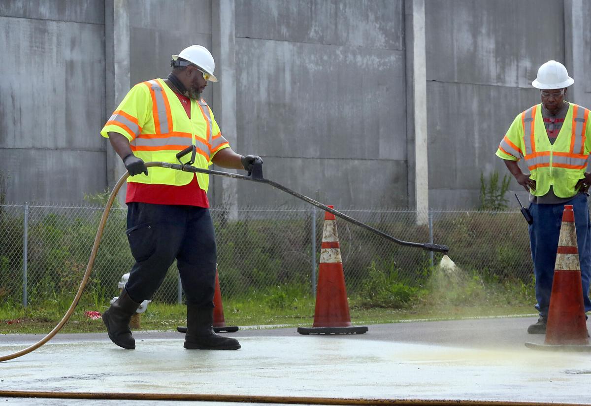 Charleston County tries out a new asphalt treatment meant to cool and clean