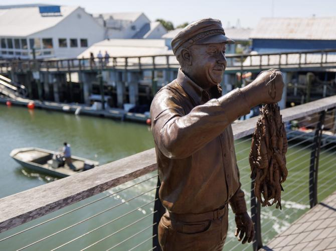 Magwood statue unveiled on Shem Creek in Mount Pleasant