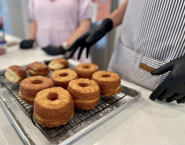 Greenville couple cooks up 100-layer doughnuts for local shops
