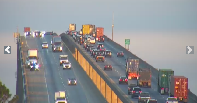 All lanes now open on Wando Bridge, I-526 eastbound