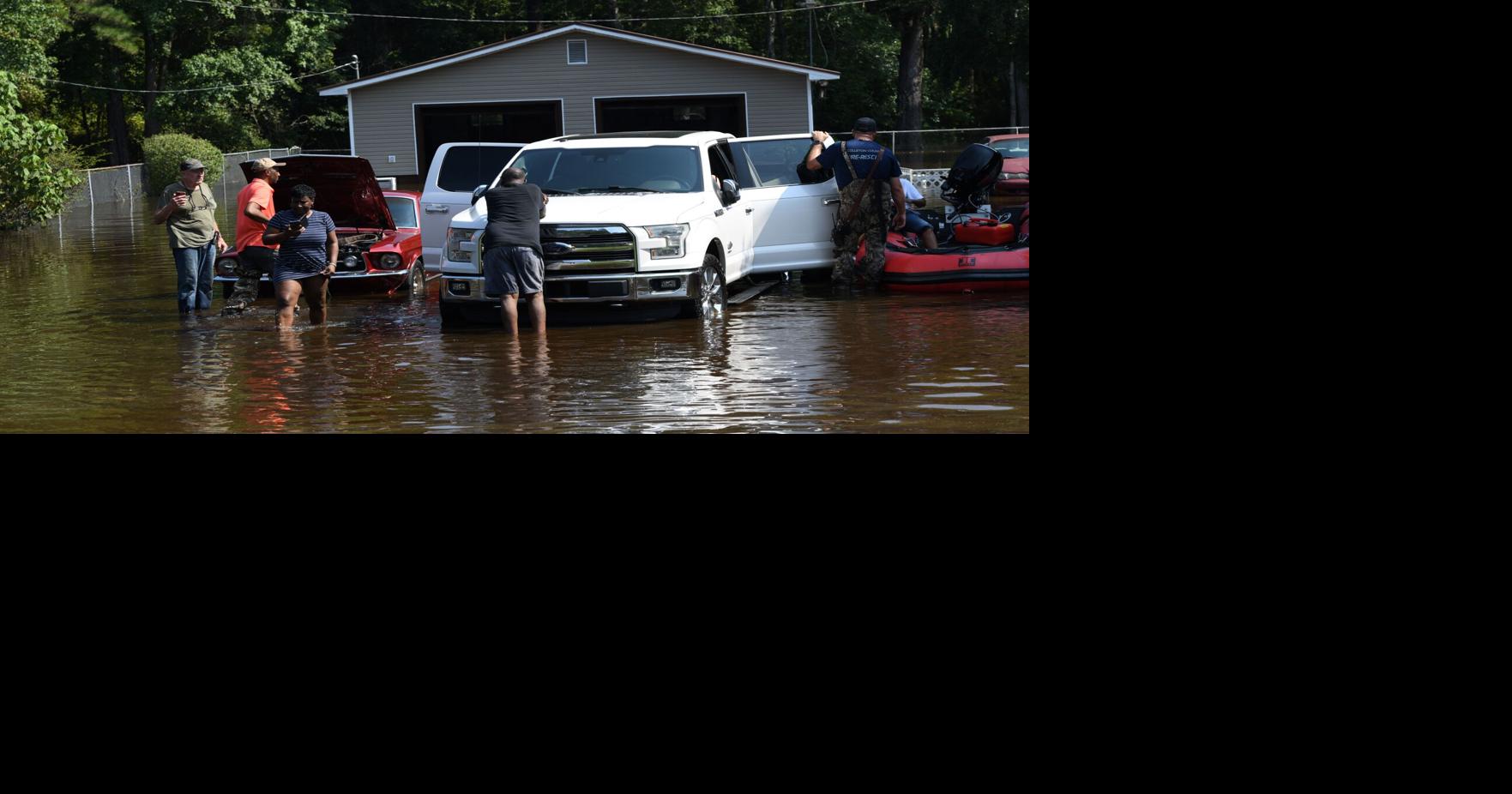 Edisto River reaches life-threatening flood levels