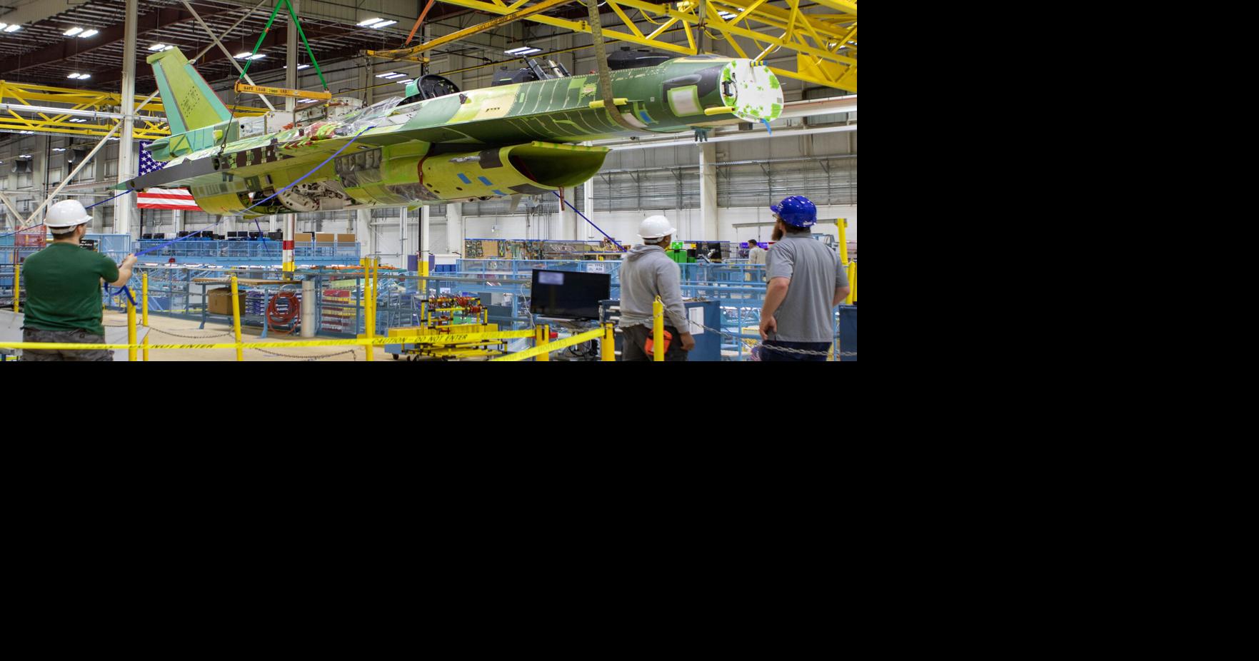 How F-16 jets are made at Lockheed Martin's Greenville site