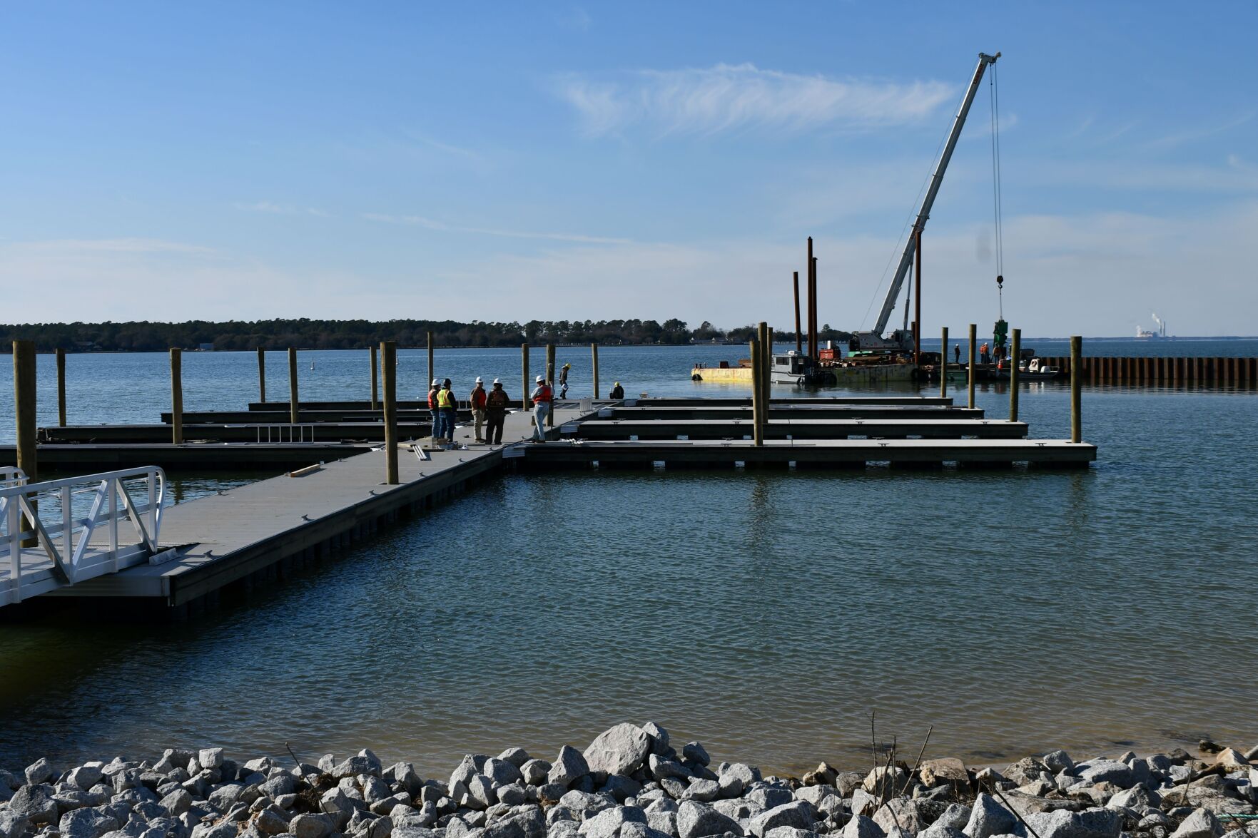 Berkeley County Mega Boat Landing on target