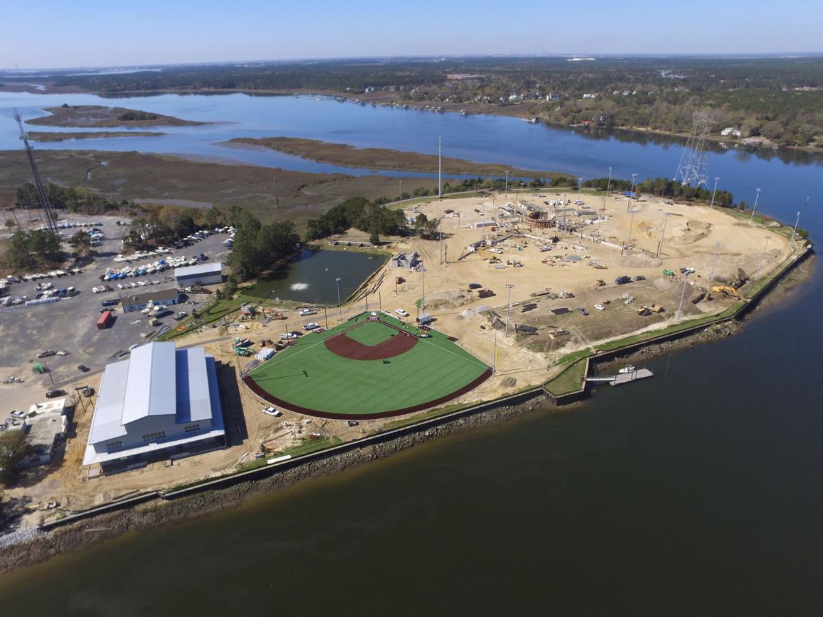 Laying down the turf - Shipyard Park's first field complete | News ...