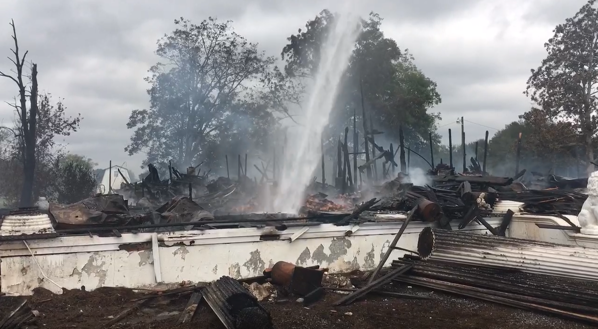 One dead after fire destroys Historic Badham House in Dorchester County