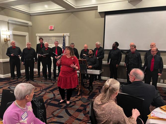 Senior Men's Club enjoys music, celebrates man of the year