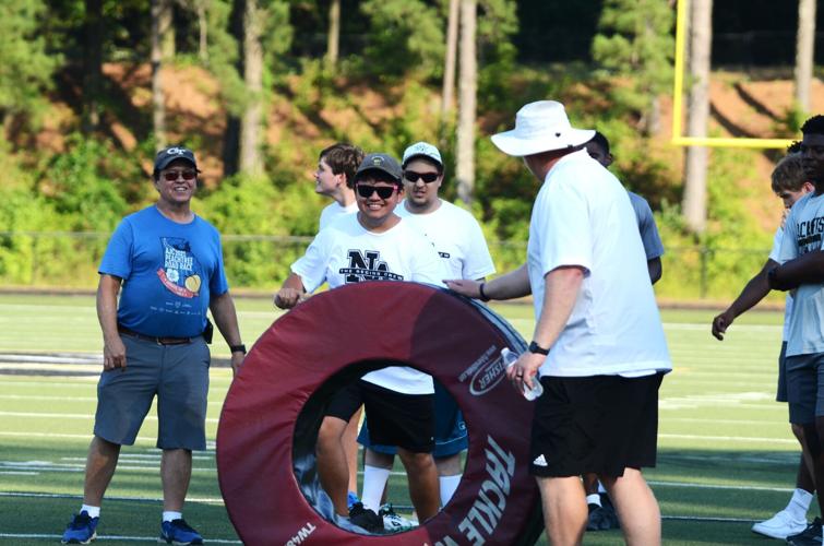 The RECing Crew host third football camp at North Augusta