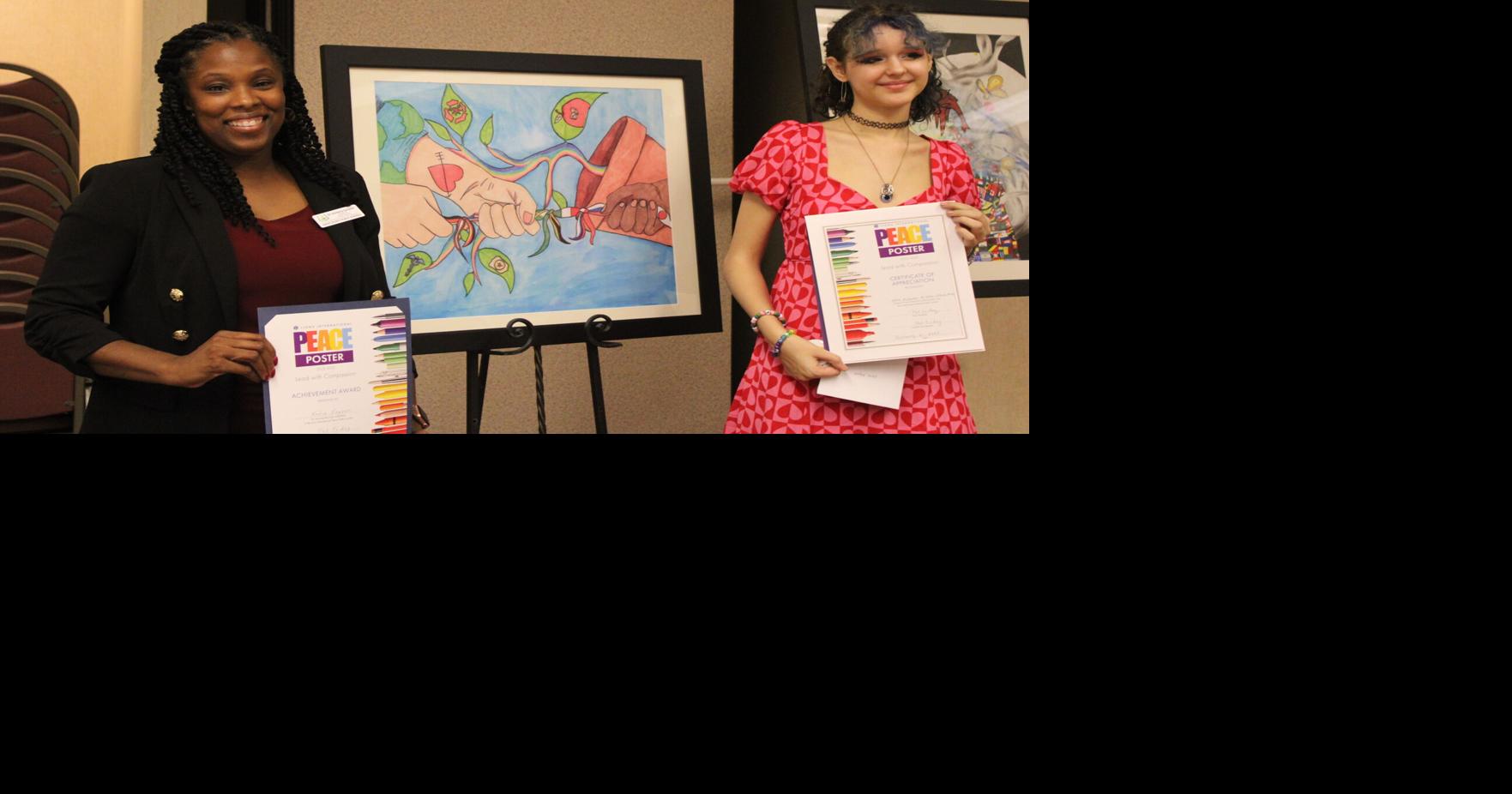 Aiken Lions Club recognizes local students for poster contest participation