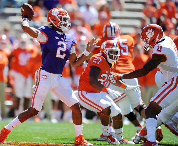 Clemson holds spring football game
