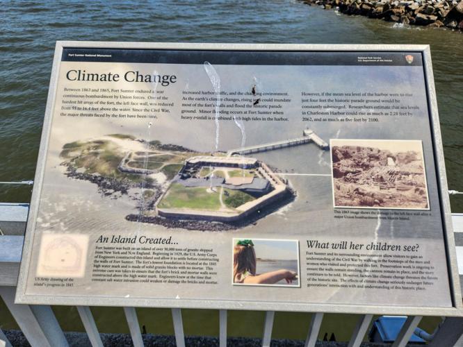 Park Service sued over sign removals, including Fort Sumter