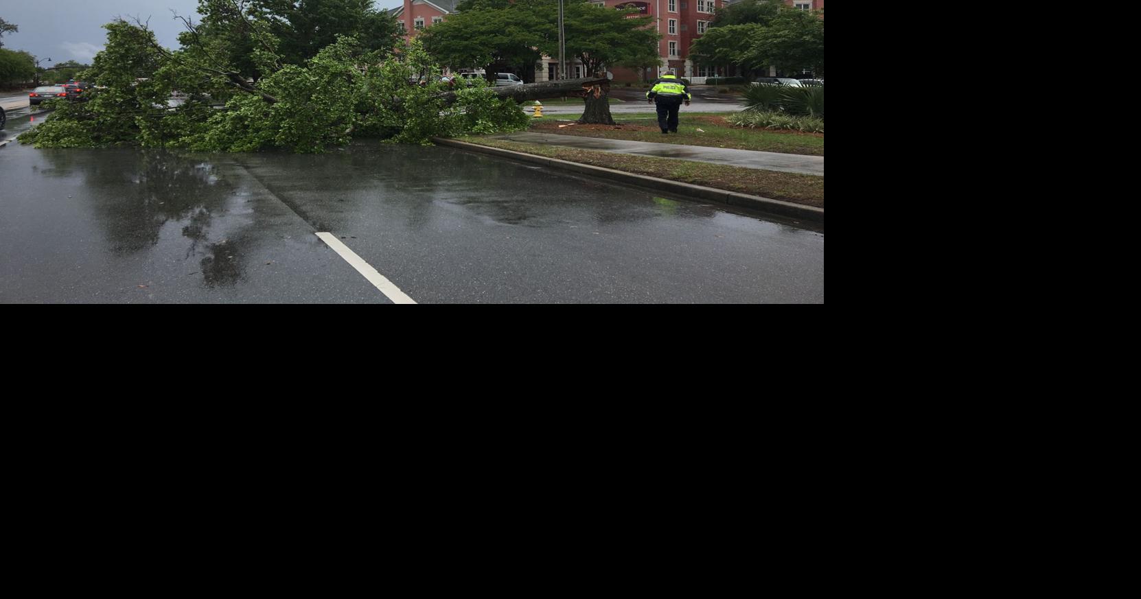 Strong storms cause thousands of power outages in South Carolina