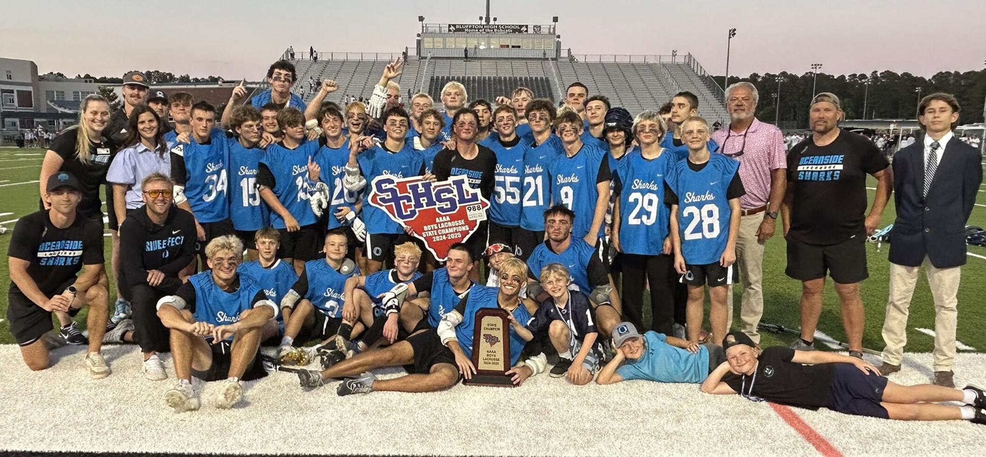 Oceanside Collegiate boys win lacrosse state title