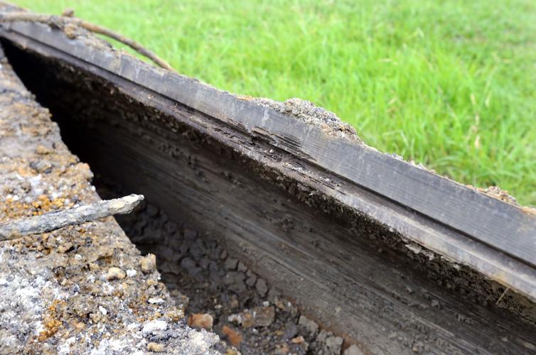 A 100-year-old water pipe just unearthed near Charleston was made of wood