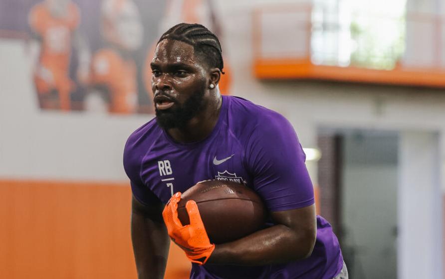 NFL draft: Clemson's Phil Mafah nears pro football dream